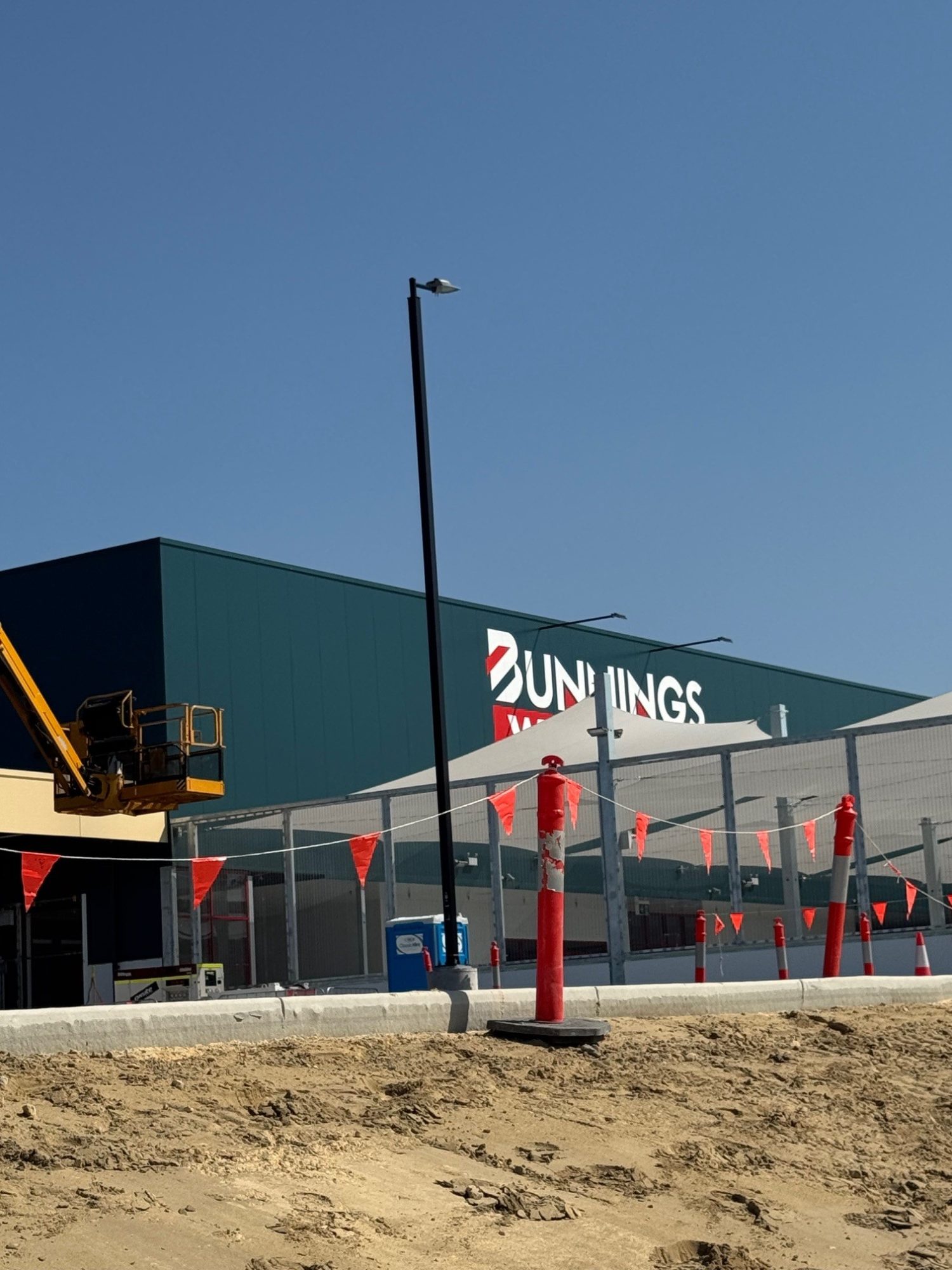 Bunnings Malaga Project - Supply of Square SHS Poles