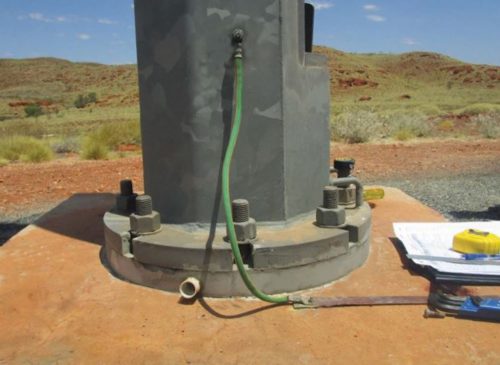 Grounding Light Pole In 13FT Street Light Pole Garden Light Heavy