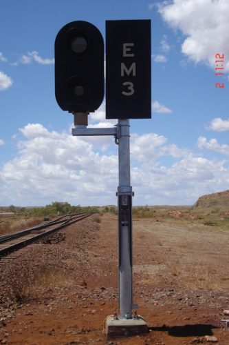Rail Signal Mid Hinged Poles Australia | G&S Industries