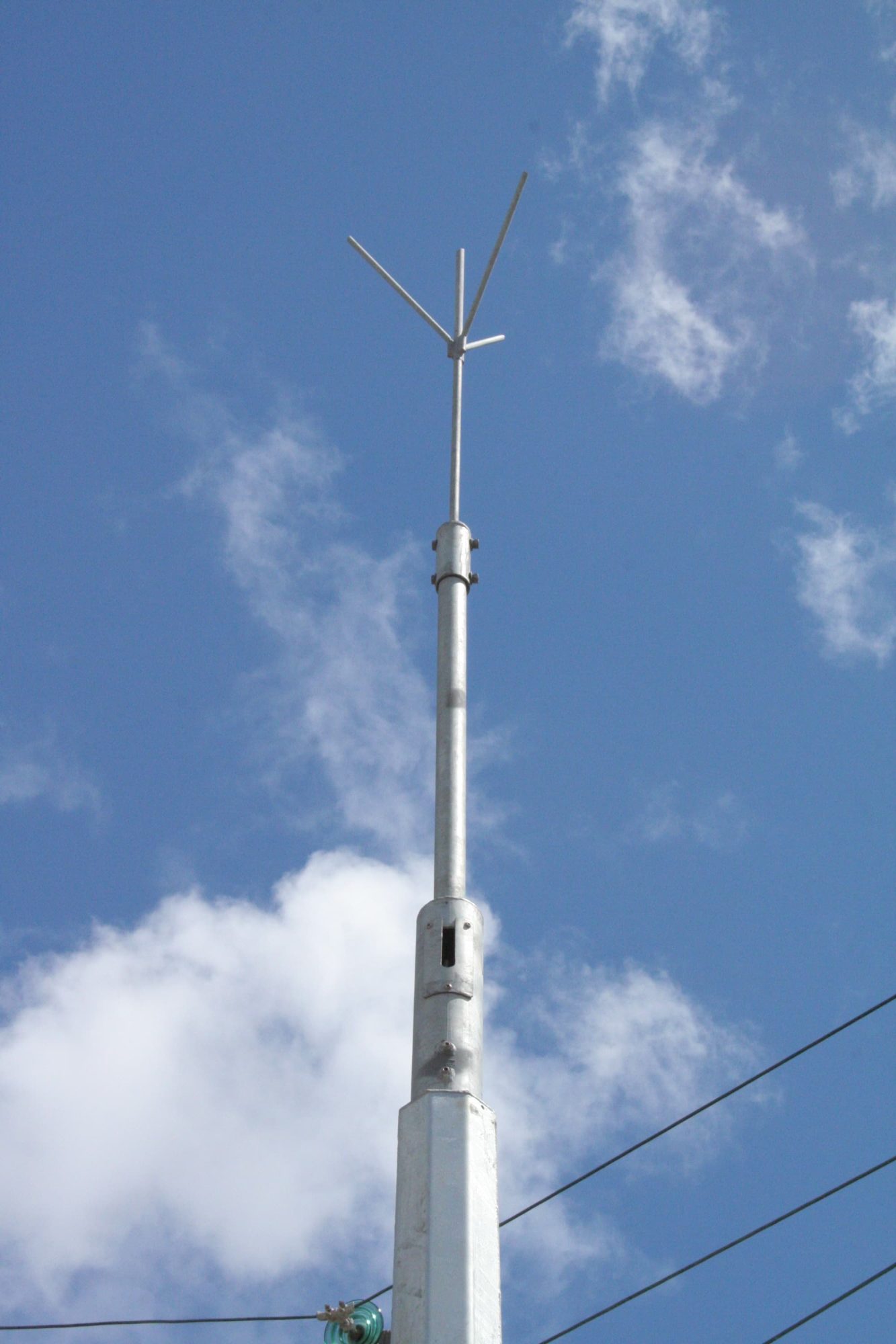HEAVY DUTY LIGHTNING PROTECTION MASTS – BURONGA, NSW - G&S Industries